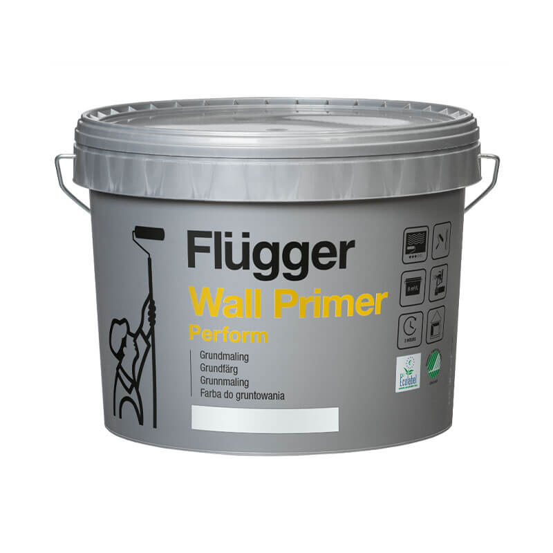 Бял грунд за стени - Flugger Wall Primer Perform – Магазин Мирка